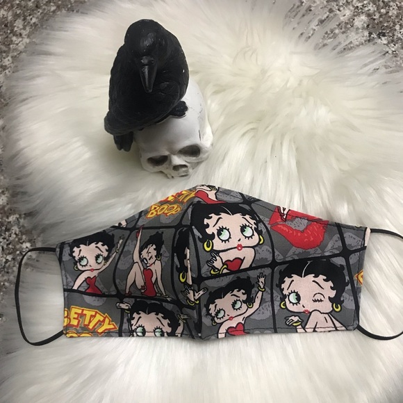Handmade | Accessories | Betty Boop Face Mask | Poshmark